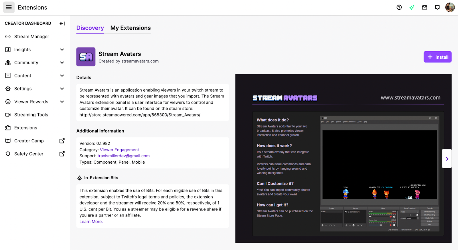 How To Use Extensions