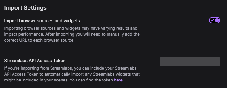 Twitch Studio Scene Importing Twitch Studio Scene Importing