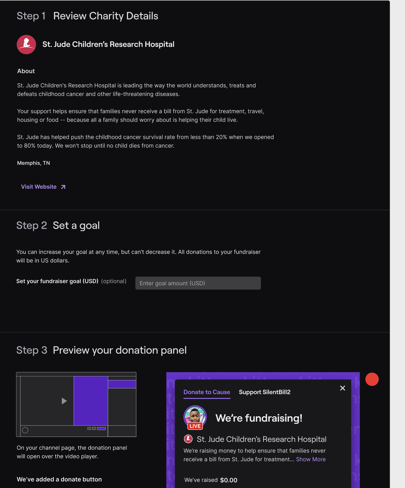 Twitch s Charity Tool For Creators
