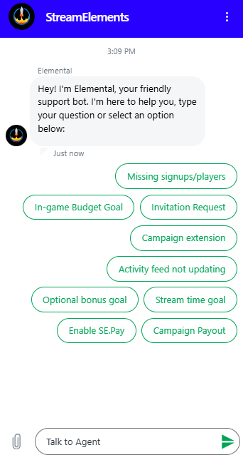 StreamElements Campaigns on Twitch